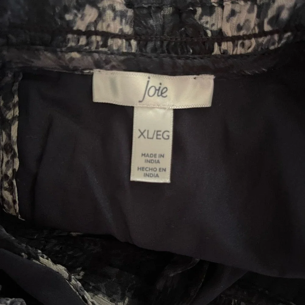Joie | Dresses | Nwt Joie Baltic Print Smocked Neck Sleeveless Mini ...